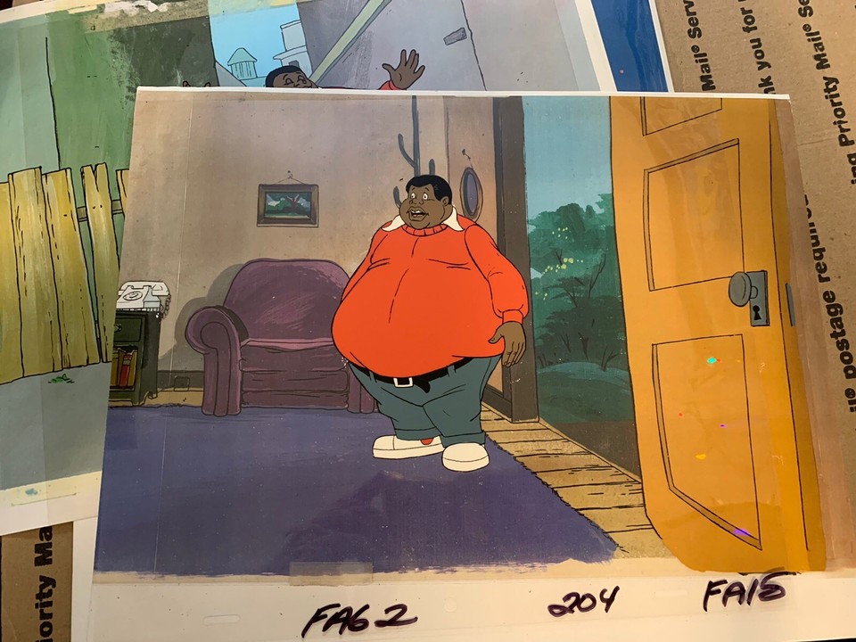 VINTAGE “ FAT ALBERT “ COSBY KIDS ANIMATED PRODUCTION CEL RARE BEST ...