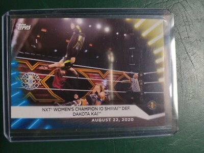 2021 Topps WWE women's division Shira Dakota Kai Ssp Parallel 18/25 HOT ...