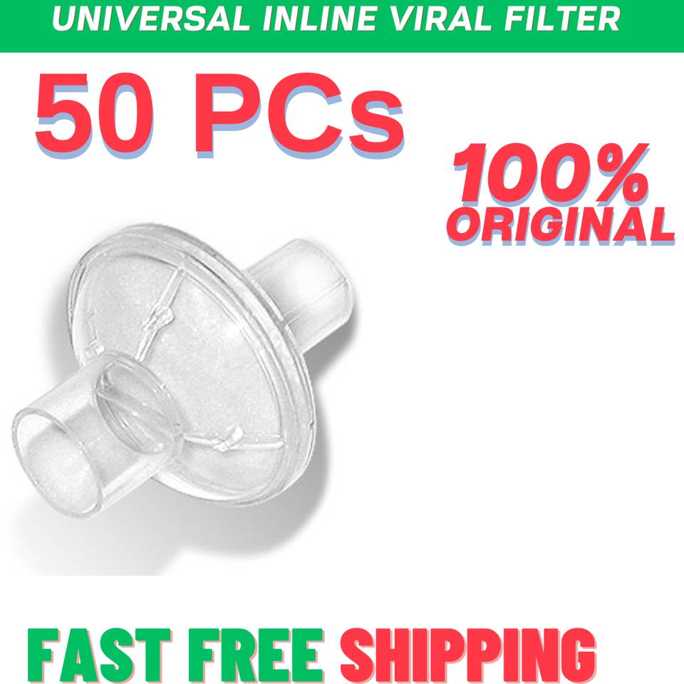 Universal Inline Bacterial Viral Filter CPAP Machines Stop Virus ...