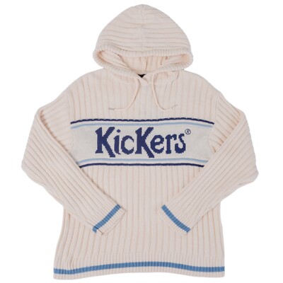 Kickers Relaxed Jumper With Hood - Cream, Brand New w tags, RRP £65 ...