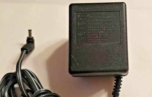 Genuine VTech Plug in Class 2 Transformer N4116-0950-dc 9v DC 500ma for ...