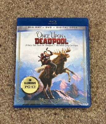 Once Upon a Deadpool (Deadpool 2) Blu-ray + DVD "Great Condition" Rare ...