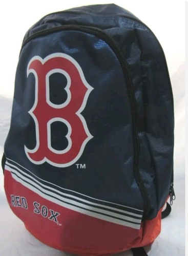MLB Boston Red Sox Baseball Logo Backpack New | eBay
