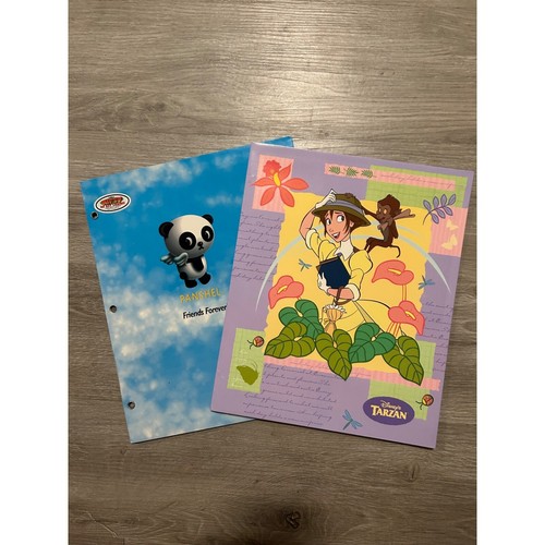 Panshel Nifty 1997 Disney Tarzan Folder 1999 -Set of Two 90s y2k school ...