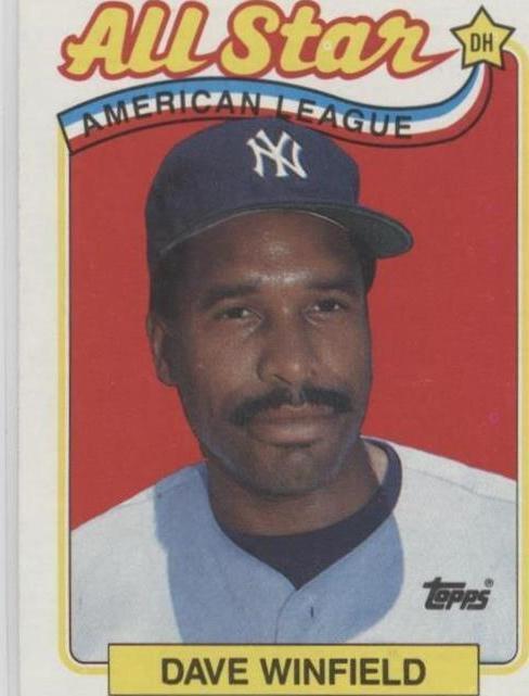 1989 Topps - All-Star Dave Winfield #407 for sale online | eBay