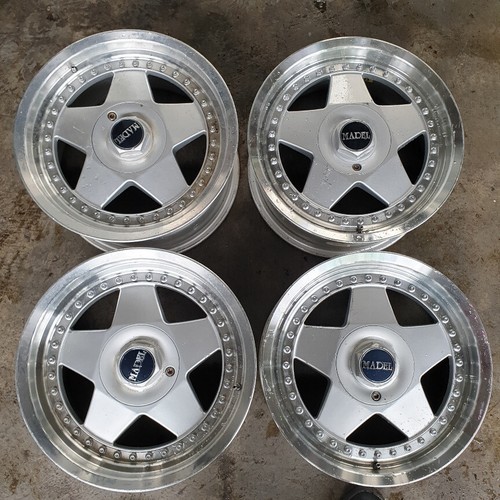 JDM Work Madel 5spoke 16" wheels for 240z S30 s130 r30 r31 240sx 180sx ...