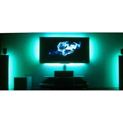 RGB LED LCD Pc Ambient Color Illuminate Tv Television Backlit Backlight ...