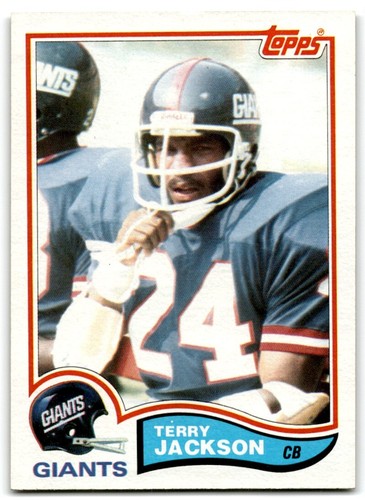 1982 Topps Terry Jackson New York Giants #423 | eBay
