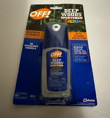 OFF! Deep Woods Sportsmen Insect Repellent Deet 98.25% 1 Oz | eBay