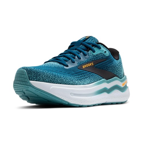 Brooks Men’s Ghost Max2 Neutral Running Shoe Moroccan Blue/Aqua/Orange Pop12.5 M | eBay