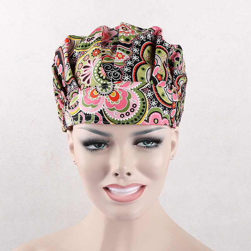 Women Men Unisex Working One Size Colorful Printed Hat/Cap New ...