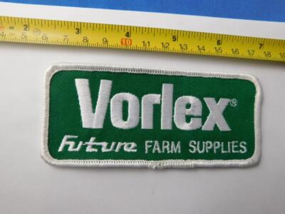 VORLEX FUTURE FARM SUPPLIES DEALER PATCH VINTAGE TRACTOR FARMER ...
