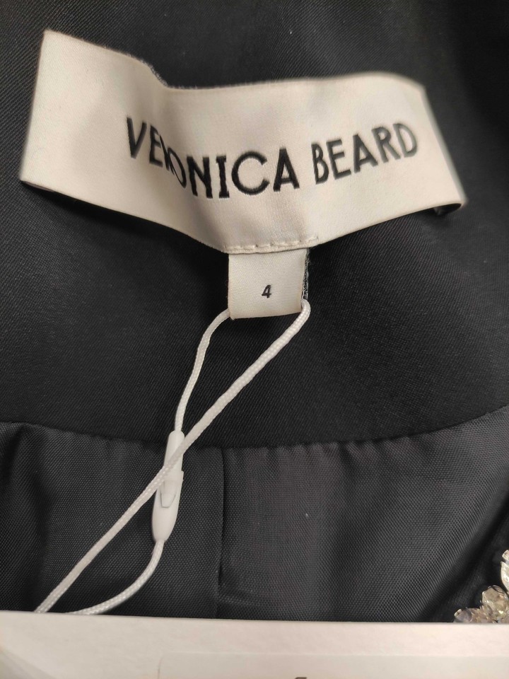 VERONICA BEARD x Poppy Delevingne Women Alessia Jacket Black Size 4 RRP ...