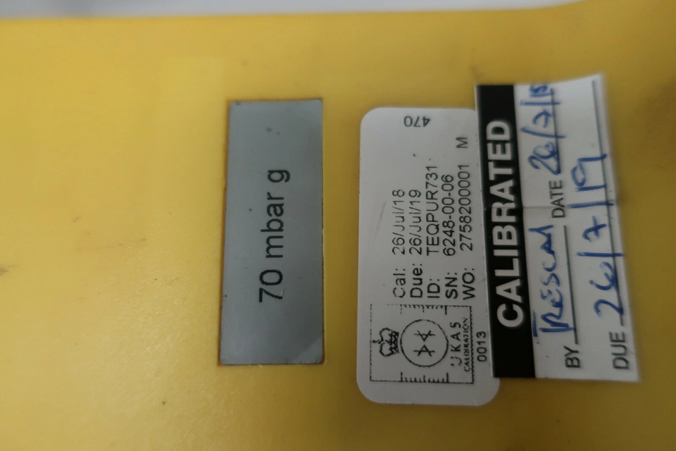 Druck DPI 610 IS Intrinsically Safe Hydraulic Pressure Calibrator 70 ...
