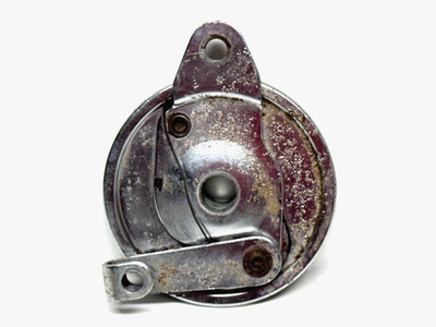 1972 Arctic Cat Prowler Mini Bike Minibike Rear Brake Assembly & Shoes ...