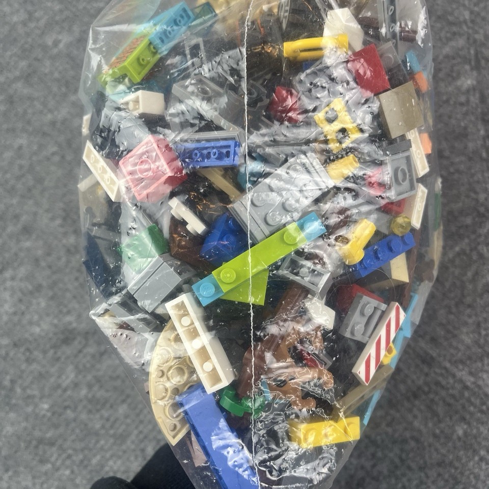 LEGO BULK (2) Two Pound Bag Mixed Bricks Parts and Pieces Assorted ...