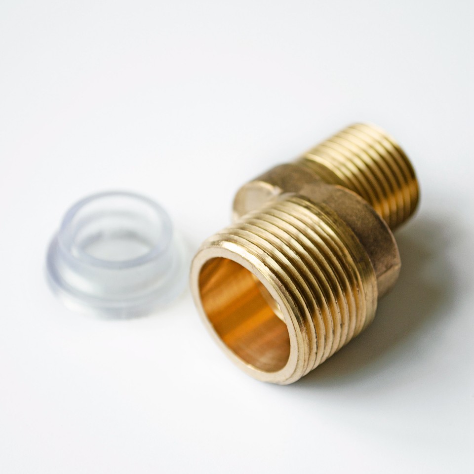 Eccentric Adapter G1/2 Male x G3/4 Male Connector Longer for Valve ...