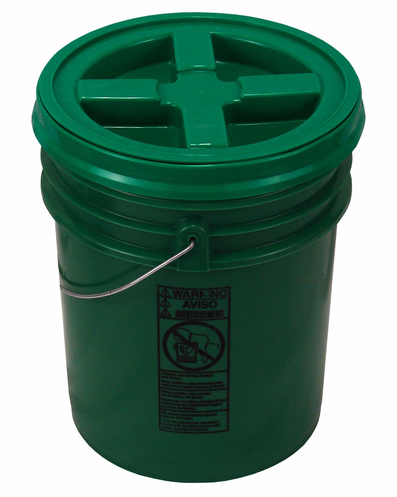 5 Gallon Green Bucket with Gamma Seal Lid | eBay