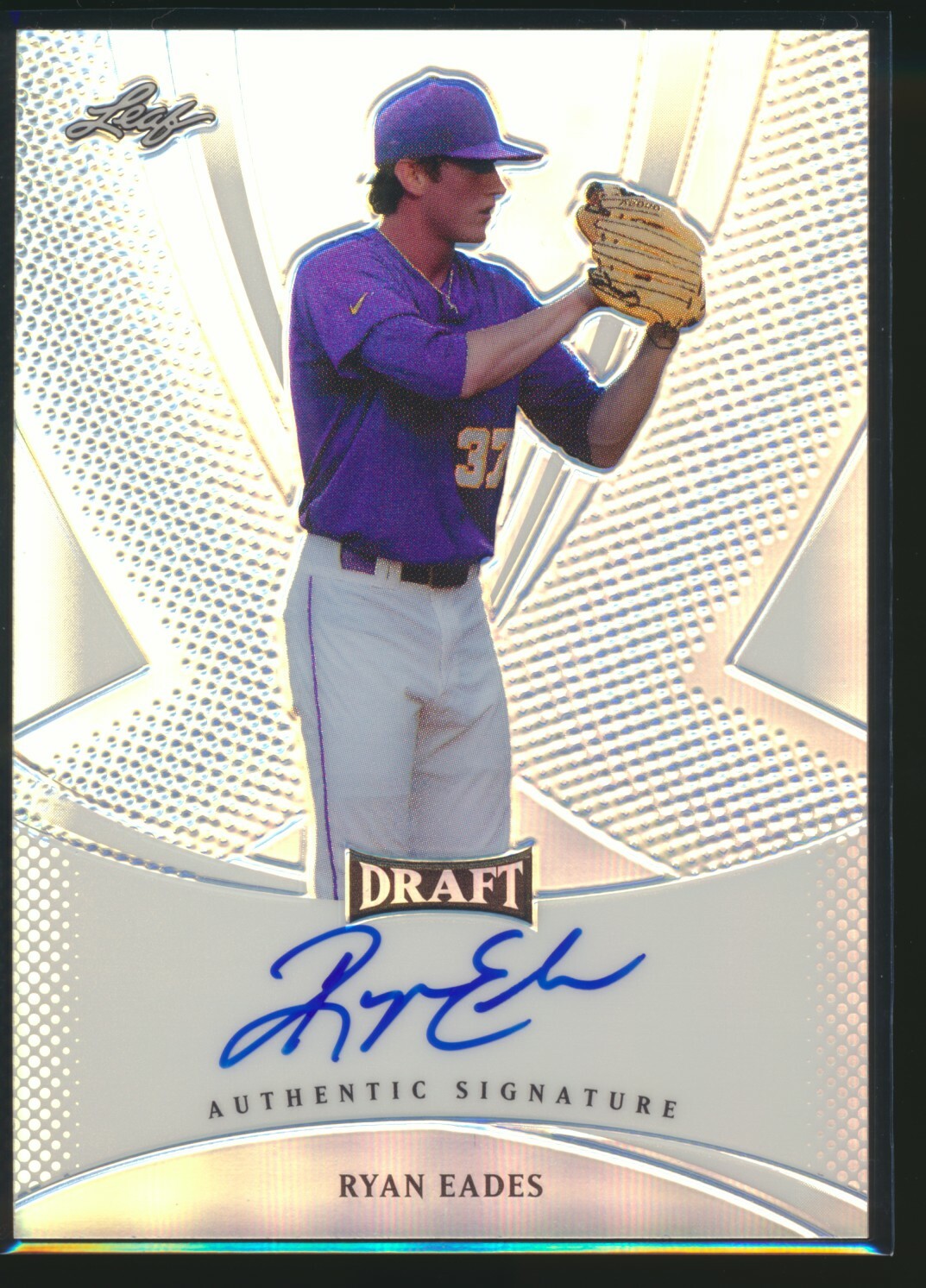 2013 Leaf Metal Draft Autograph Auto #BA-RE1 Ryan Eades Twins | eBay