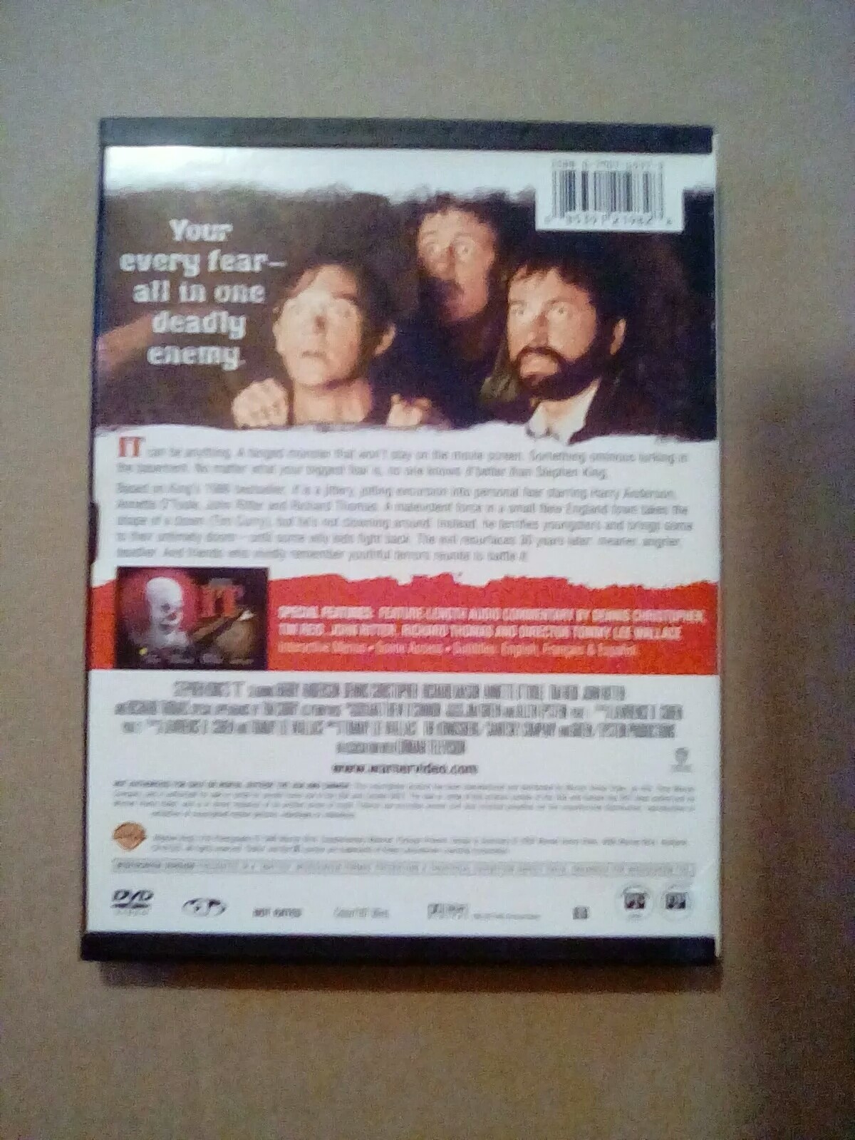 Stephen king It dvd 2002 | eBay