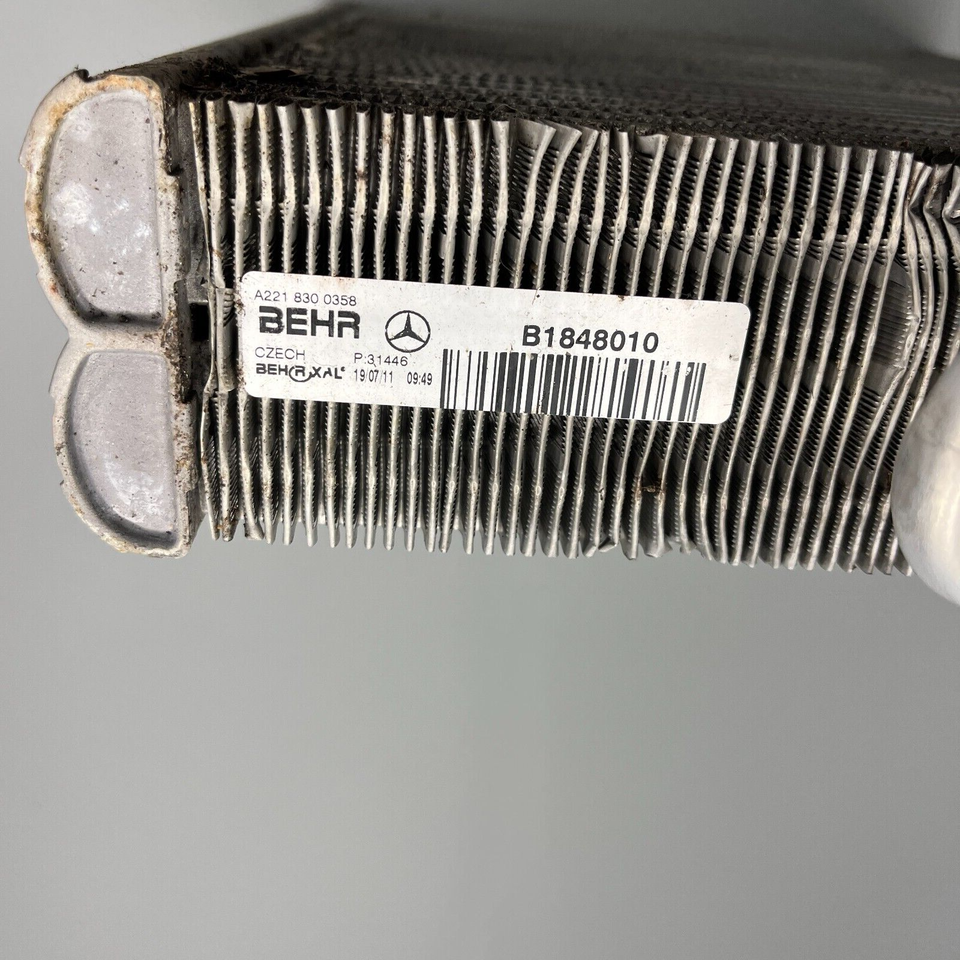 07-13 Mercedes S550 W221 AC Conditioner Evaporator Core & Expansion ...