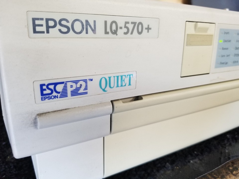 Epson LQ-570+ Standard Dot Matrix Printer | eBay