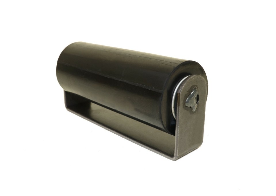 Gate Roller Rubber Top Guide Rubber 6" Sliding Rolling Slide Black | 2 ...