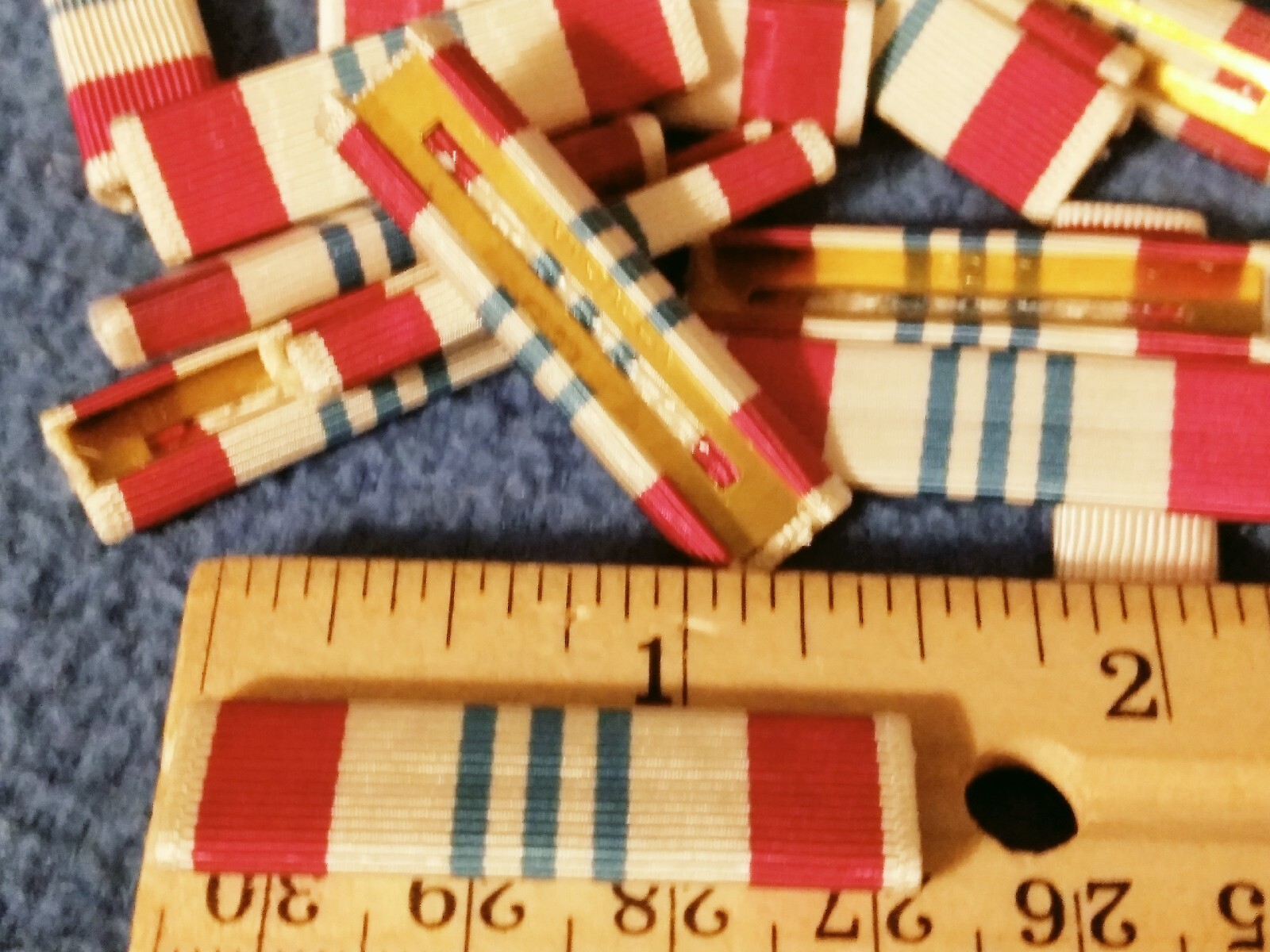 LOT OF 20 - MILITARY DEFENSE MERITORIOUS SERVICE RIBBON BARS WITH - NEW ...