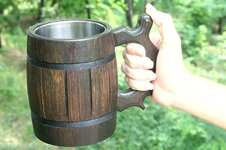 Wooden Tankard