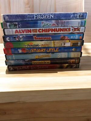 LOT OF 9 CHILDRENS Frozen, The Grinch, Stuart Little, Etc | eBay