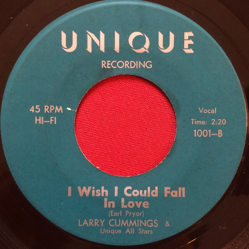 LARRY CUMMINGS & UNIQUE ALL STARS ~ IF YOU BELIEVE ME ~ R&B COOL JAZZ ...