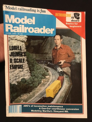 Vintage June 1980 Model Railroader Magazine Toy Train Railroad Layout ...