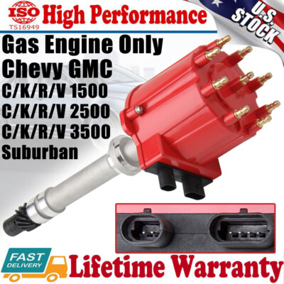Billet Performance Racing Distributor for GMC Chevy Chevrolet V8 5.0L 5 ...