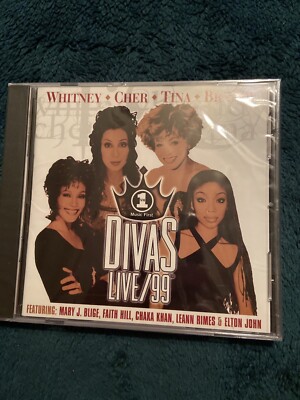 VH1 Divas Live 1999 Various Artists CD WHITNEY CHER TINA BRANDY Live/99 ...