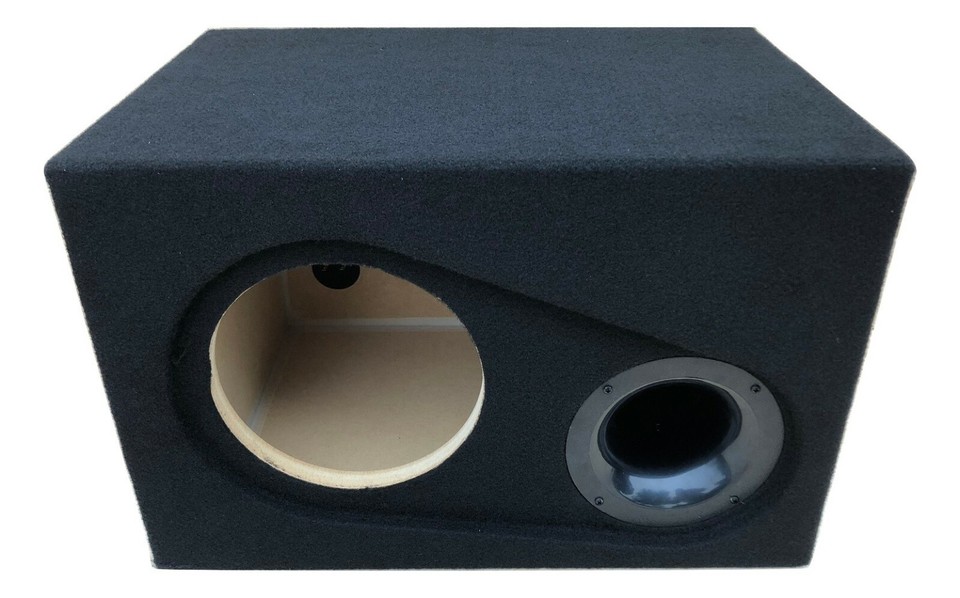 Ported (Recessed) Sub Box Enclosure for 1 10" Alpine Type R Subwoofer ...