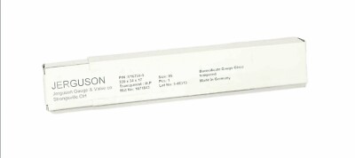 JERGUSON V16758-5, Borosilicate Gauge Glass Tempered, 220 X 34mm X 17mm ...