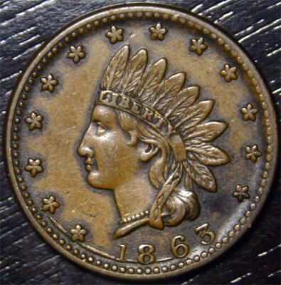 1863 Crossed Cannon Union 61 Civil War Token | eBay