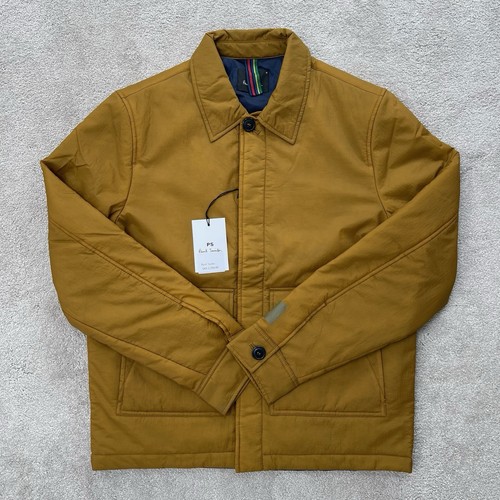 Paul Smith PS Jacket Nylon Showerproof Mustard Harrington Style Size S ...