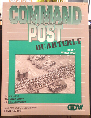 Command Post Quarterly Issue 1 Winter 1993 GDW SC tbj | eBay