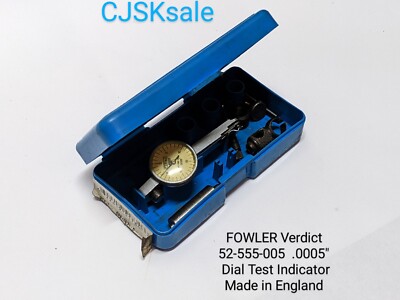 Indicators - Fowler Dial Test Indicator