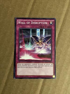 Yu-Gi-Oh! Wall of Disruption - SECE-EN068 - 1st Edition - Common - NM ...