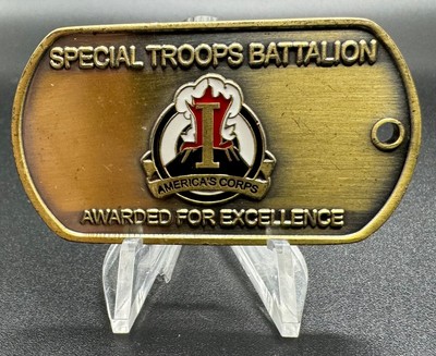 I Corps Special Troops Battalion Command Team LTC & CSM Military ...