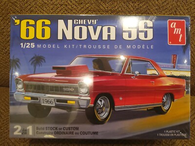 AMT 1198 F/S 1966 CHEVY II NOVA SS 2 IN 1 MODEL KIT | eBay