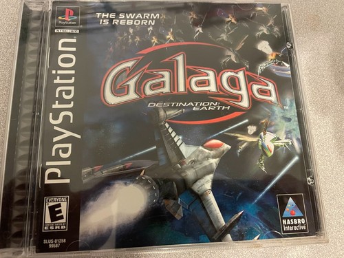 PS1 Playstation Galaga : Destination Earth game ( free shipping to ...