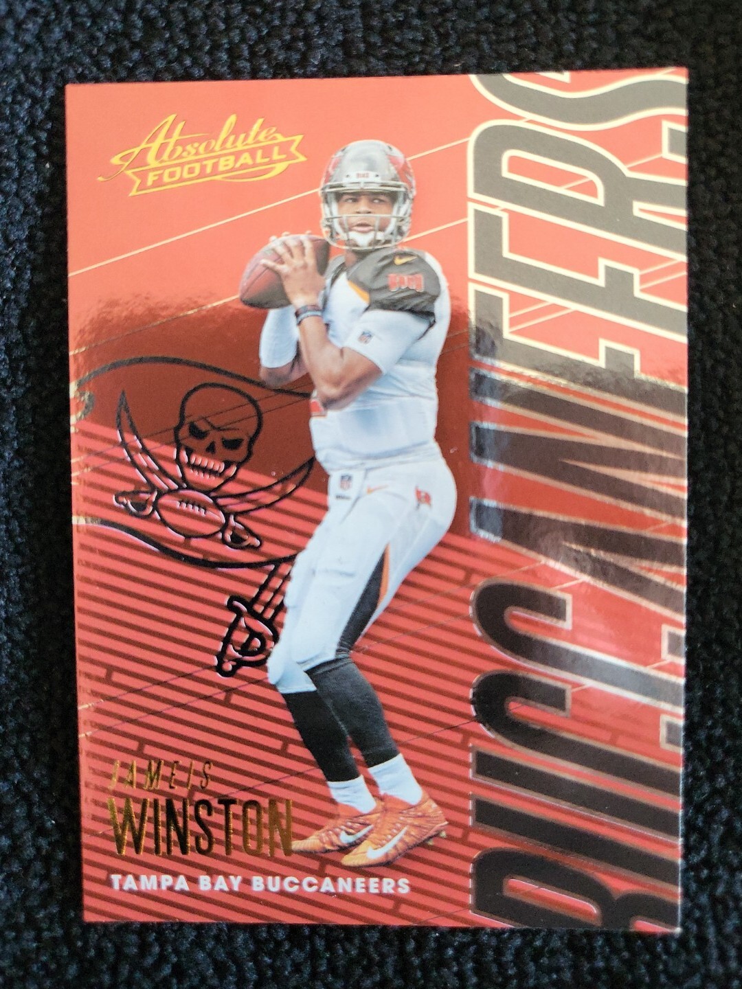 2018 Panini Absolute - Spectrum Red #92 Jameis Winston /100 for sale ...