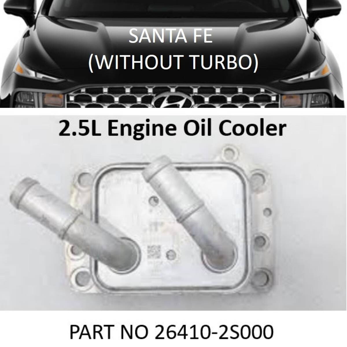 26410-2S000 Hyundai Cooler assyeng oil 264102S000 Genuine OEM Part for ...