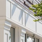 Veranda PVC Trim Board White Smooth Finished Fire-Retardant 8 ft ...