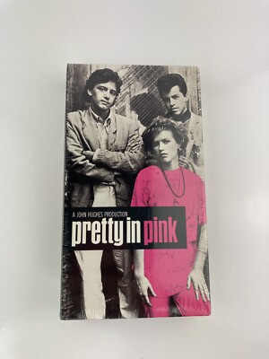 RARE 1986 1991 Pretty in Pink Factory Sealed VHS Red Tape Classic ...
