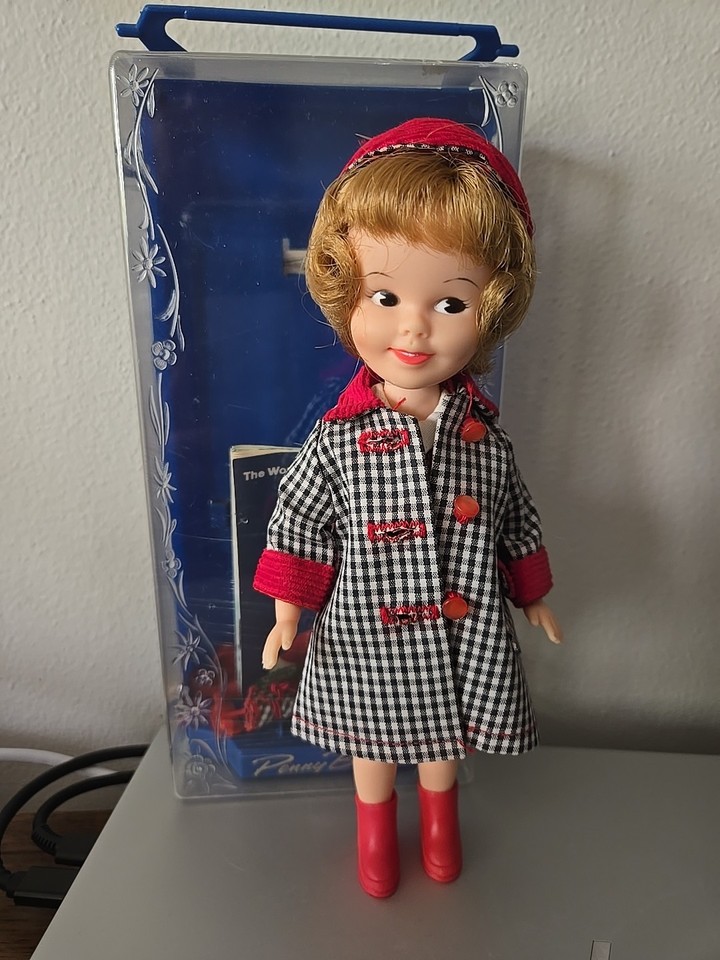 Vintage Penny Brite Doll Lot W/ Clothes, Case & Brochure | eBay