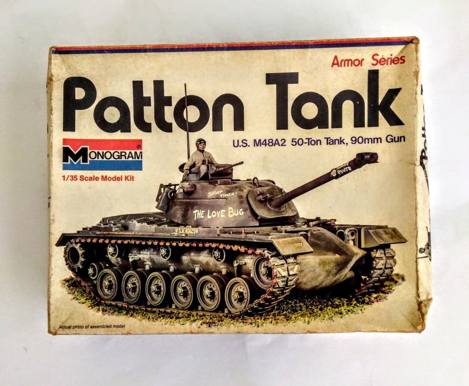 MONOGRAM ARMOR SERIES PATTON TANK US M48A2 | eBay